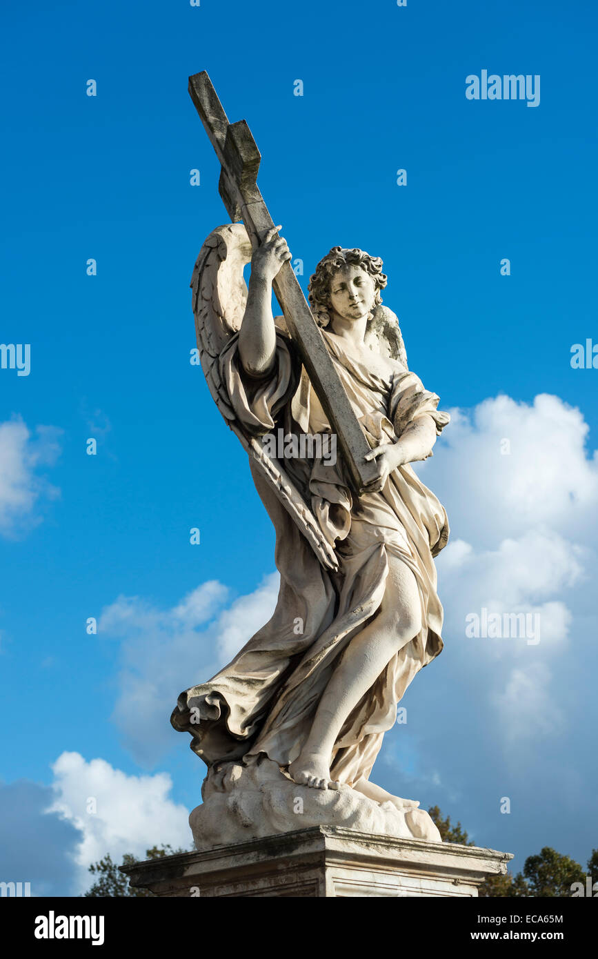 Ange avec la croix (Angelo con la Croce), par Ercole Ferrata, angel ...