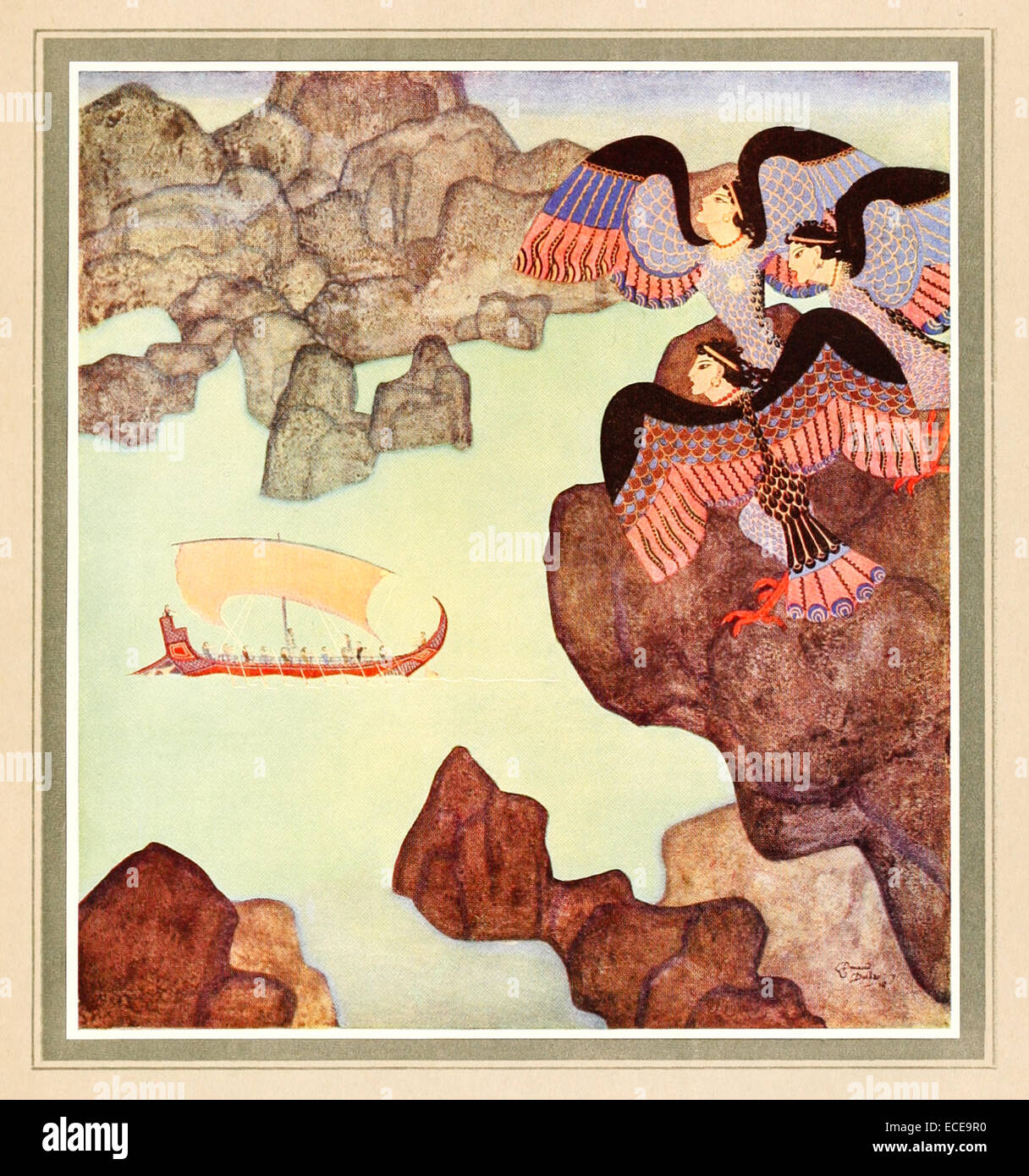 Ulysse et sirènes Banque de photographies et d’images à haute résolution - Alamy