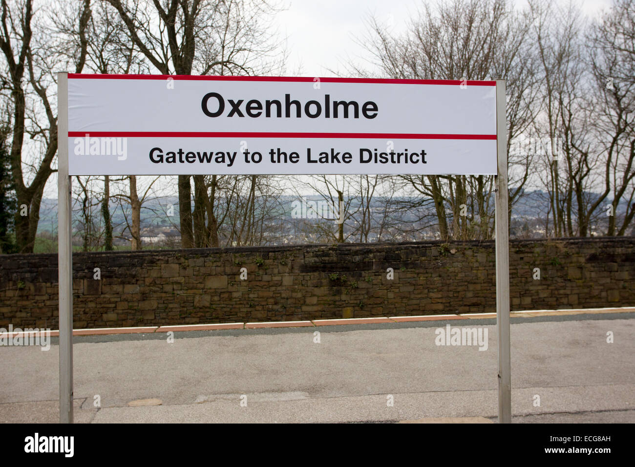Oxenholme la région des lacs Banque de photographies et d’images à ...