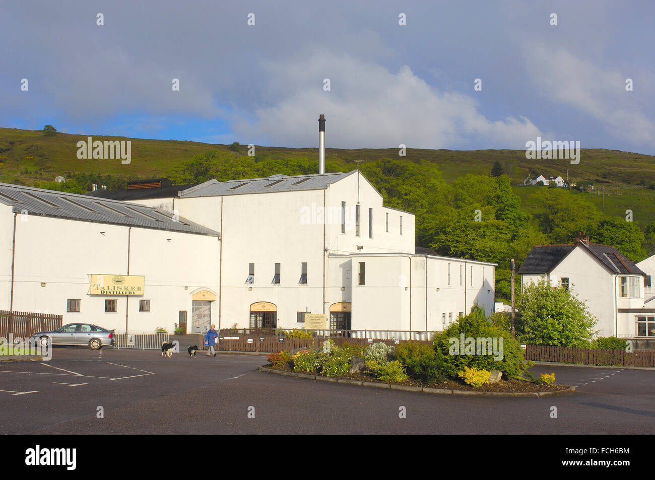 Talisker scotch whisky distillery talisker distillery Banque de ...