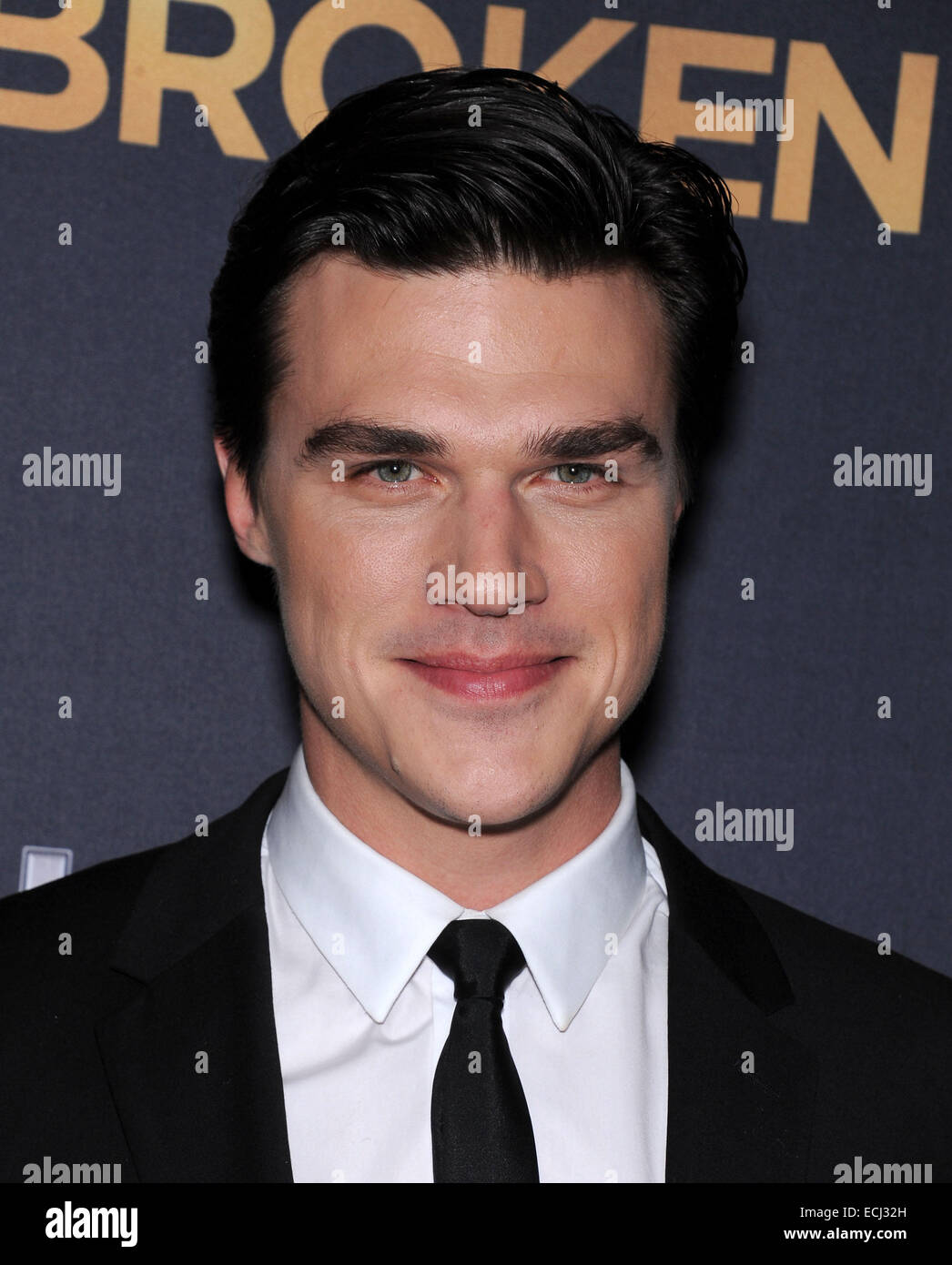 Hollywood, Californie, USA. Le 15 décembre, 2014. Finn Wittrock arrive ...