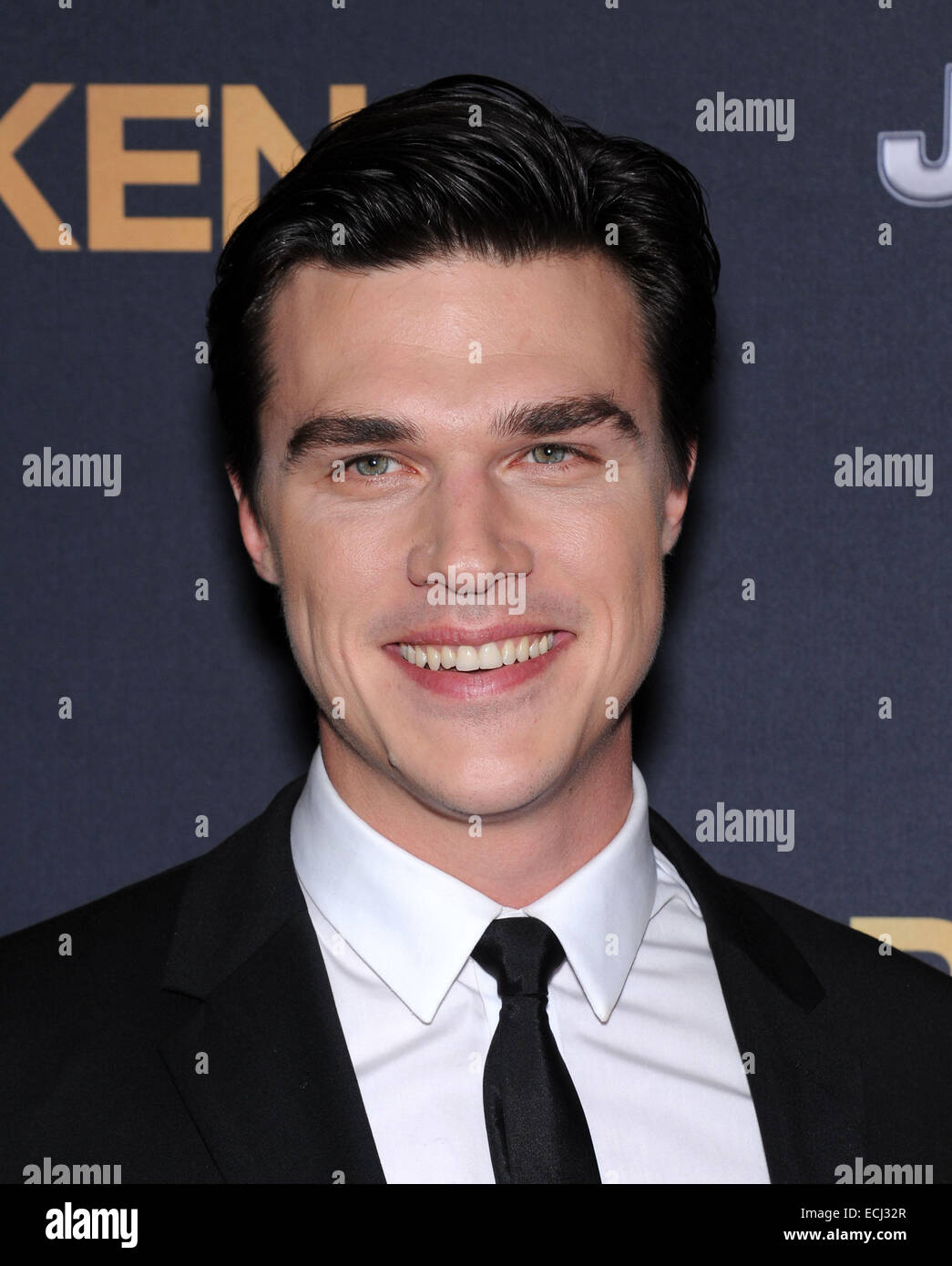 Hollywood, Californie, USA. Le 15 décembre, 2014. Finn Wittrock arrive ...