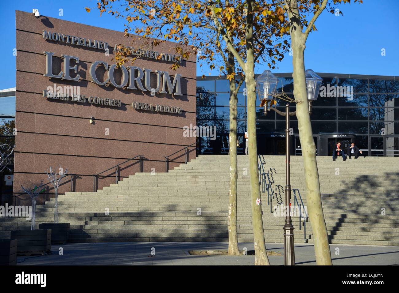 La France, Hérault, Montpellier, Le Corum, Palais des Congrès et Opéra ...