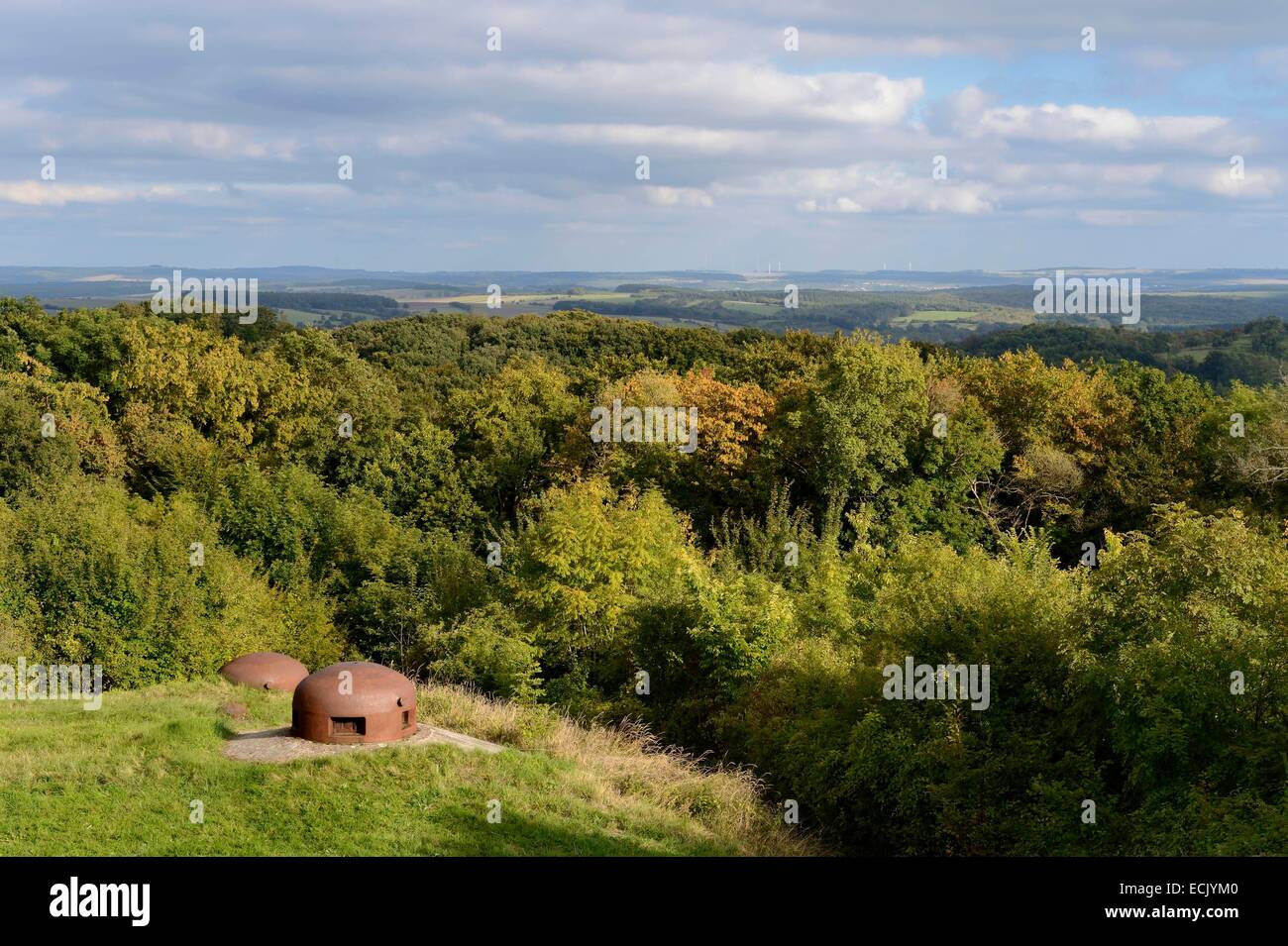 France, Moselle, Veckring, Ligne Maginot, Hackenberg de la grosse ...