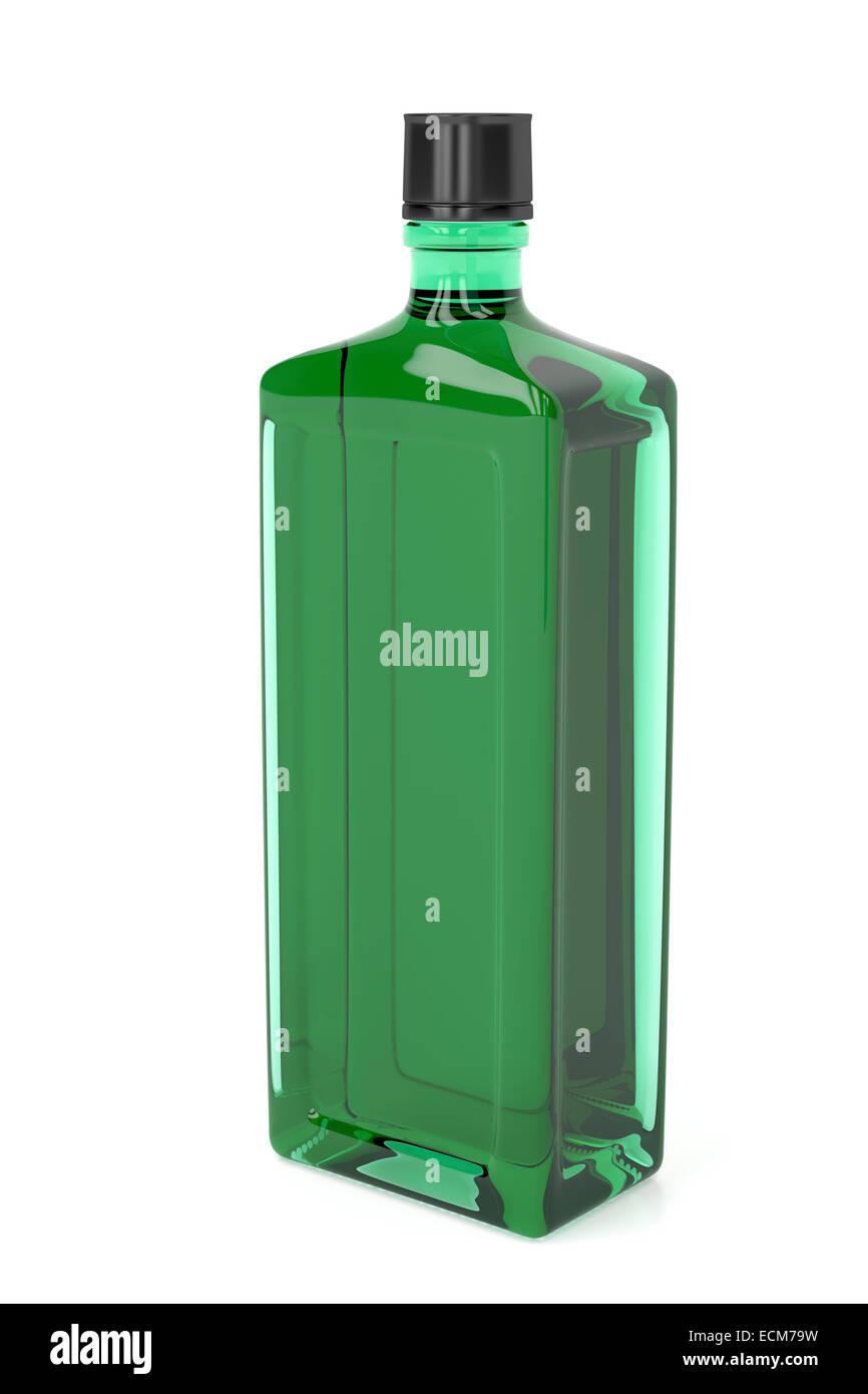 Bouteille de whisky verte Banque de photographies et d’images à haute ...