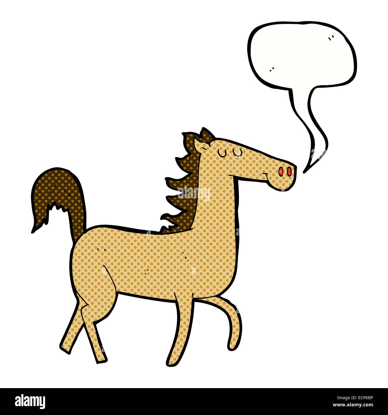 Cheval parlant Banque d'images vectorielles - Alamy