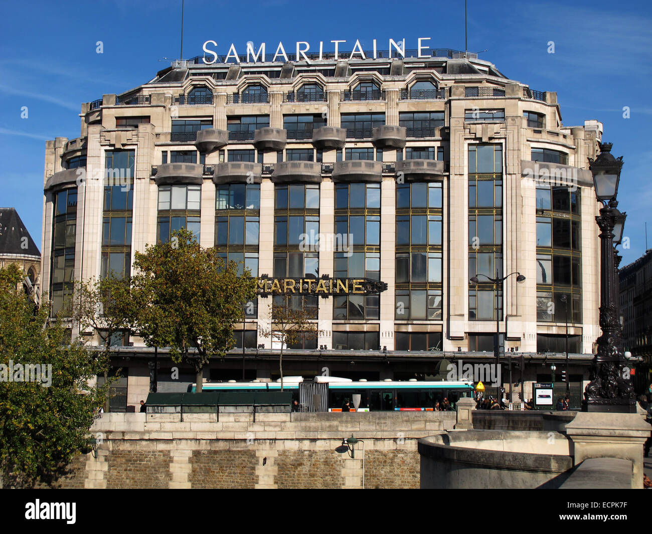 Samaritaine, grand magasin, paris, france Banque de photographies et d ...