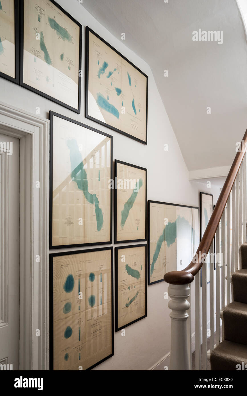 Hydrographic maps Banque de photographies et d’images à haute résolution - Alamy