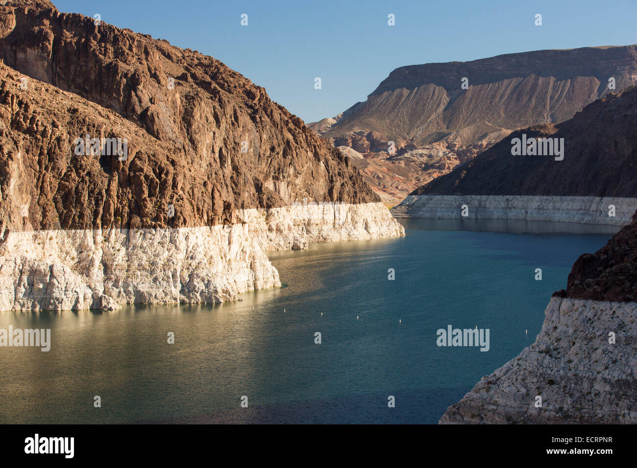 Lake Mead, Nevada, USA. Le lac est à un niveau très bas en raison de la ...