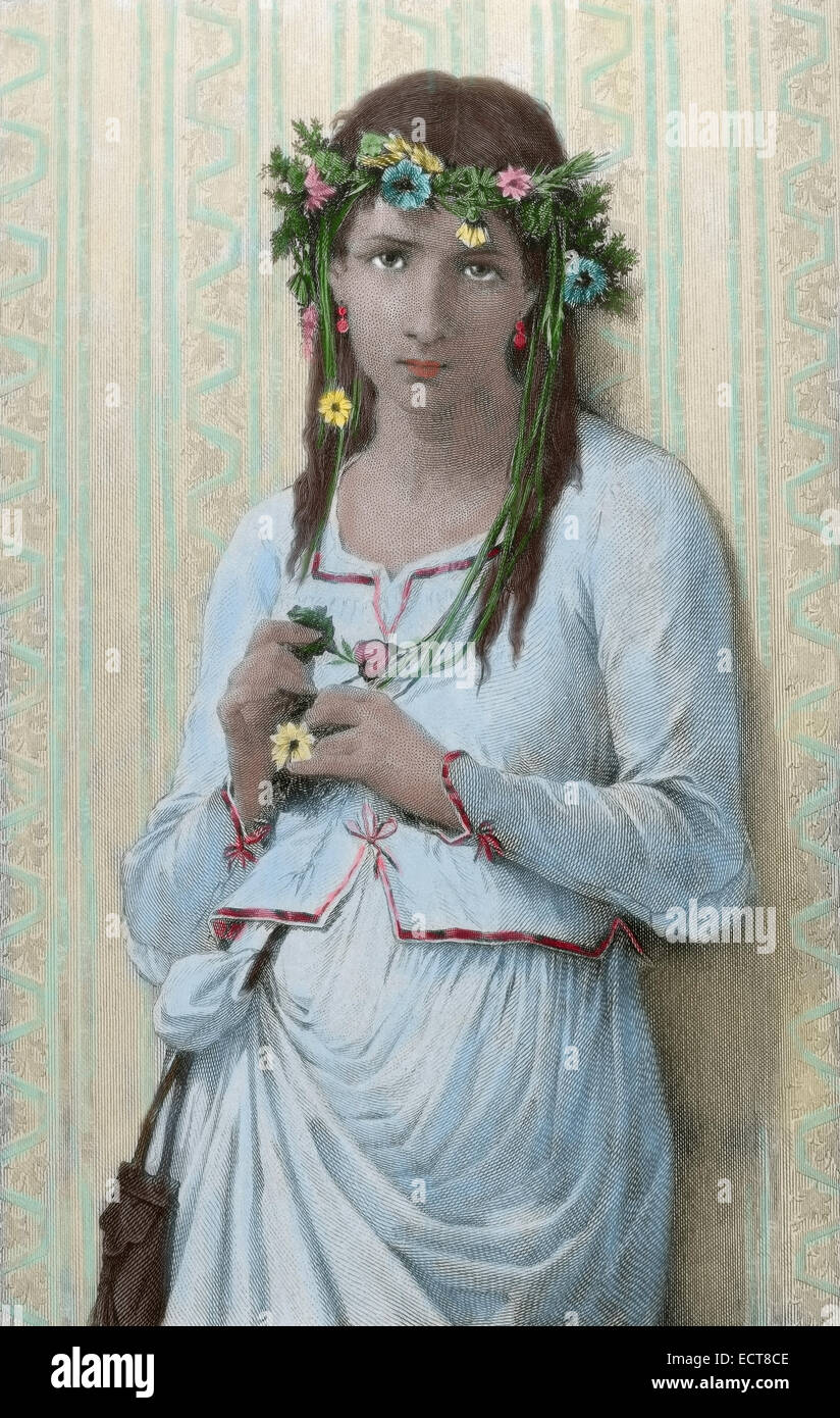 Shakespeare hamlet ophelia portrait Banque de photographies et d’images ...