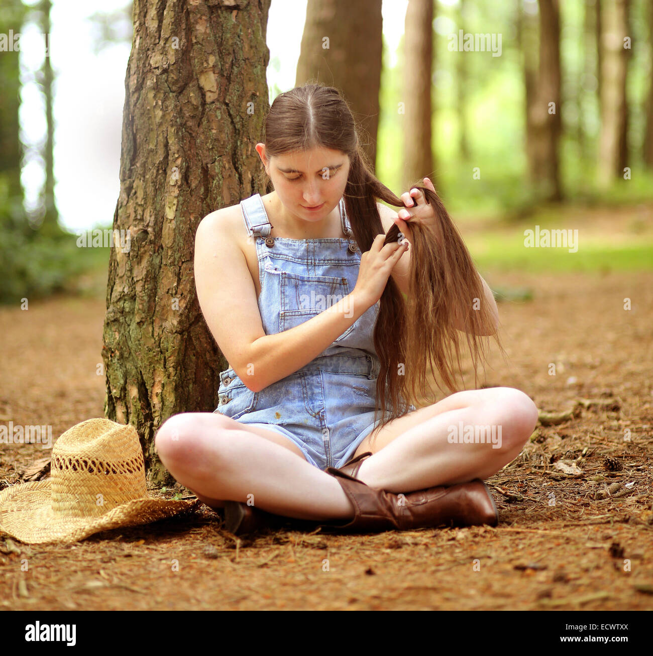 Redneck girl Banque de photographies et d’images à haute résolution - Alamy