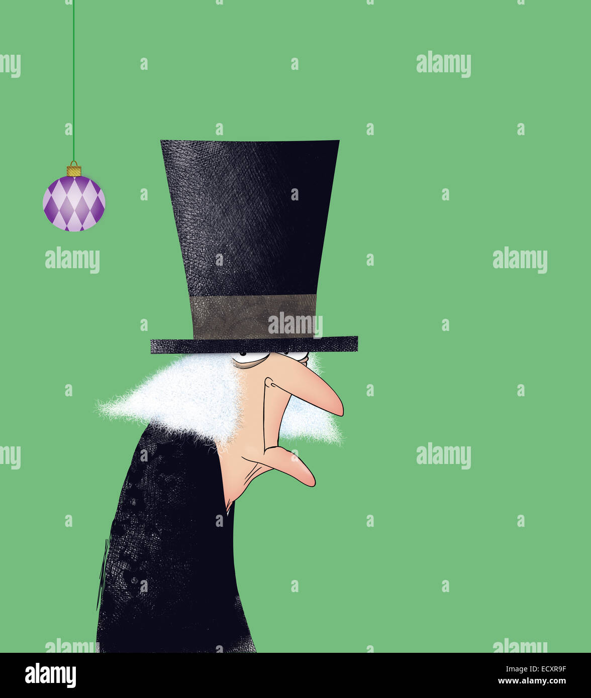 Scrooge ebenezer dickens Banque de photographies et d’images à haute ...