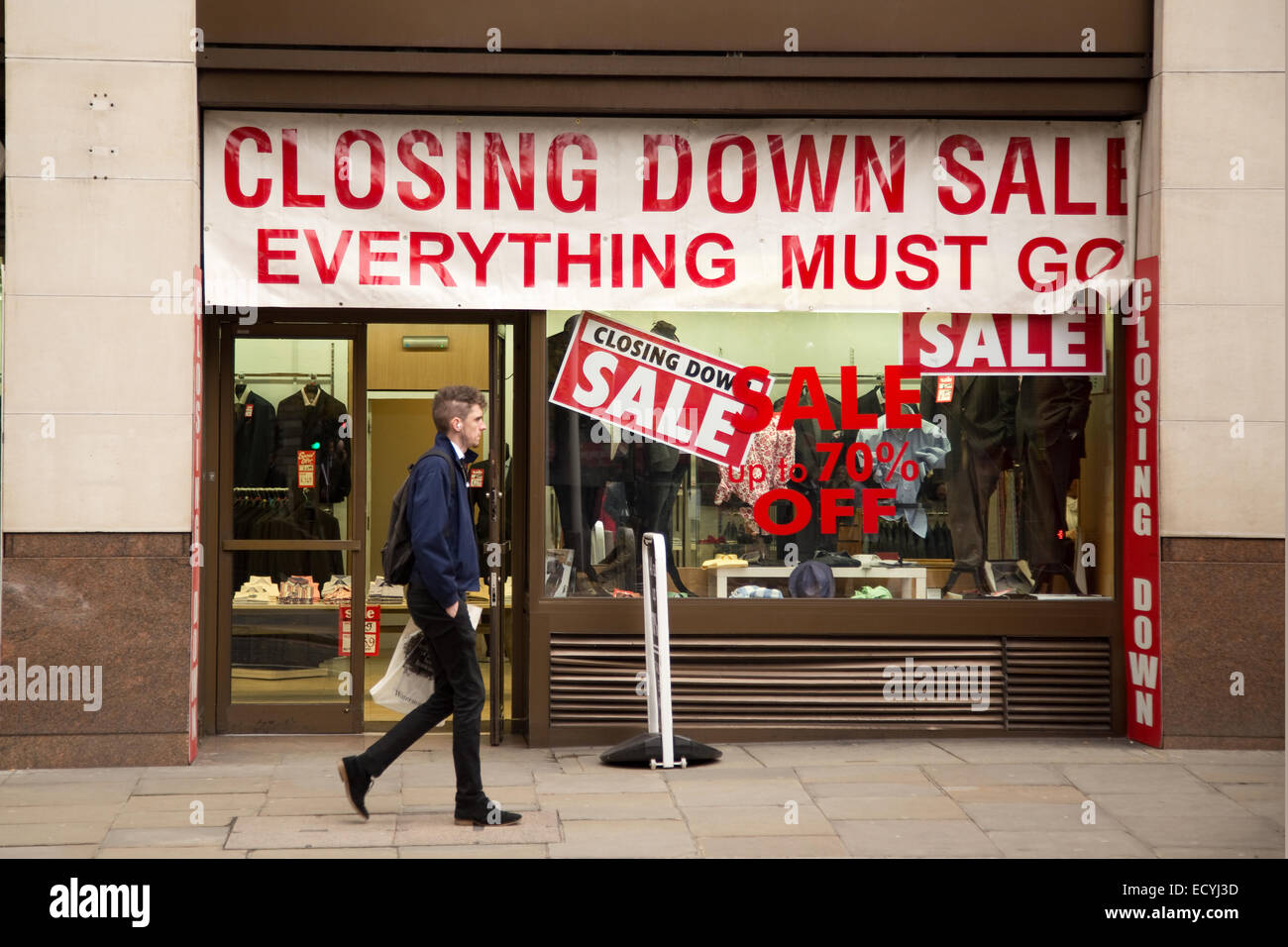 Concept de fermeture de magasin Banque de photographies et d’images à ...