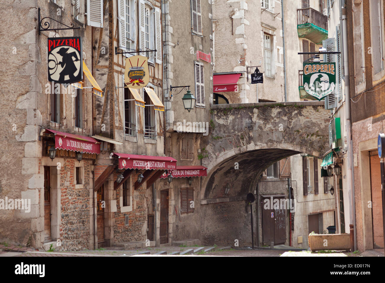 Le centre-ville de Pau Photo Stock - Alamy