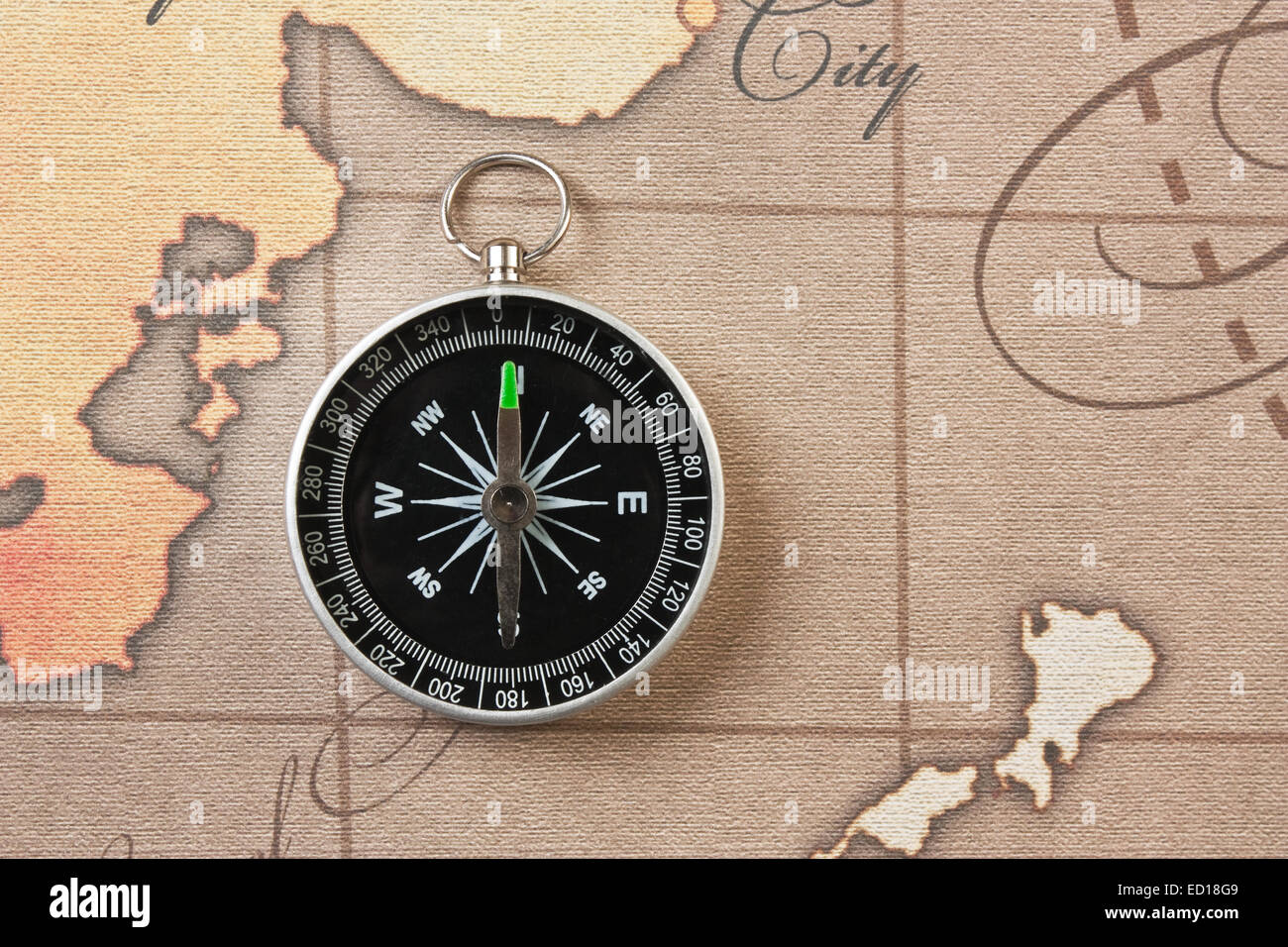 Stylized map Banque de photographies et d’images à haute résolution - Alamy