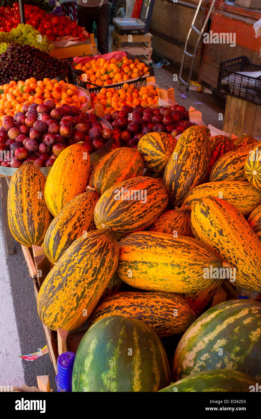 Marché de fruits et légumes Banque de photographies et d’images à haute ...