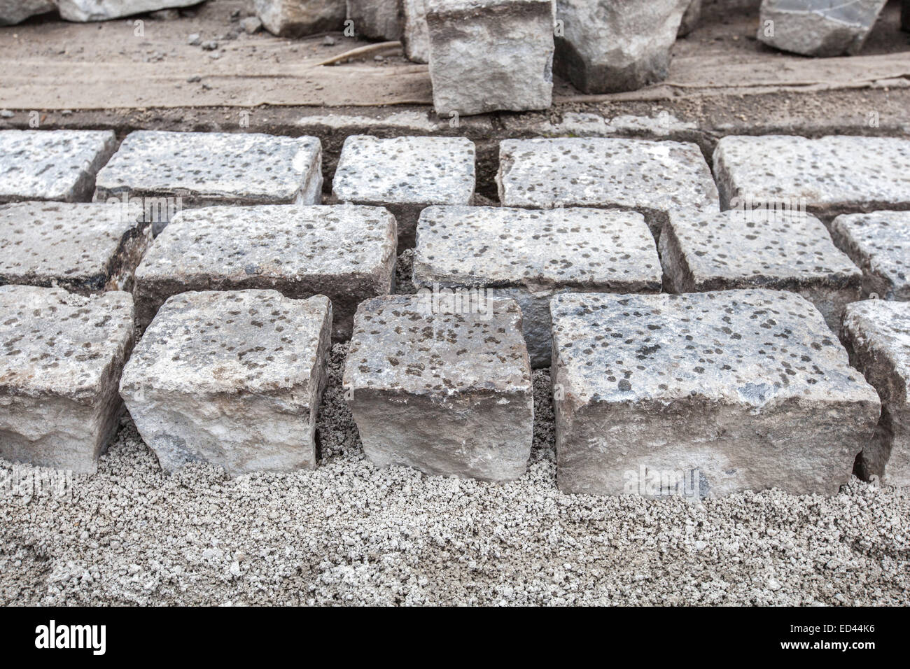 Voie pavée Banque de photographies et d’images à haute résolution - Alamy