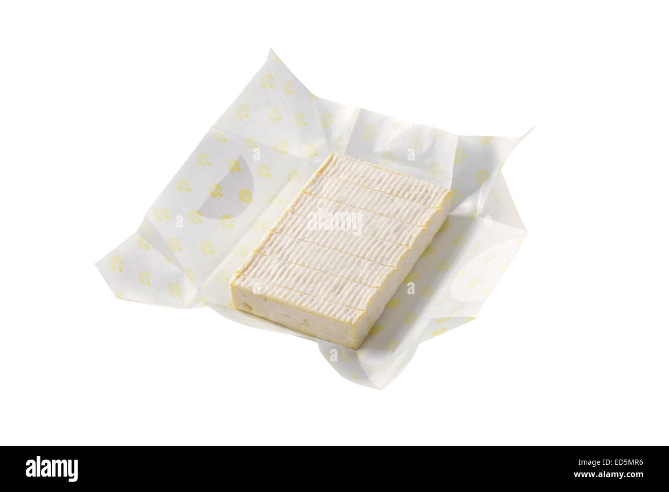 Fromage de lait de vache doux Banque d'images détourées - Alamy