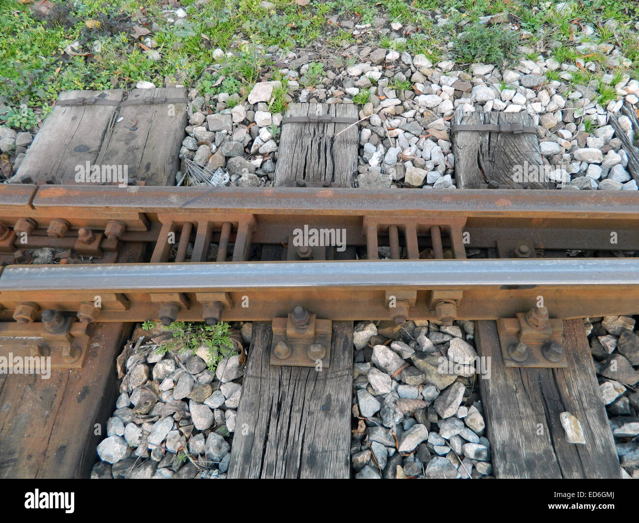 Jointed rails Banque de photographies et d’images à haute résolution ...