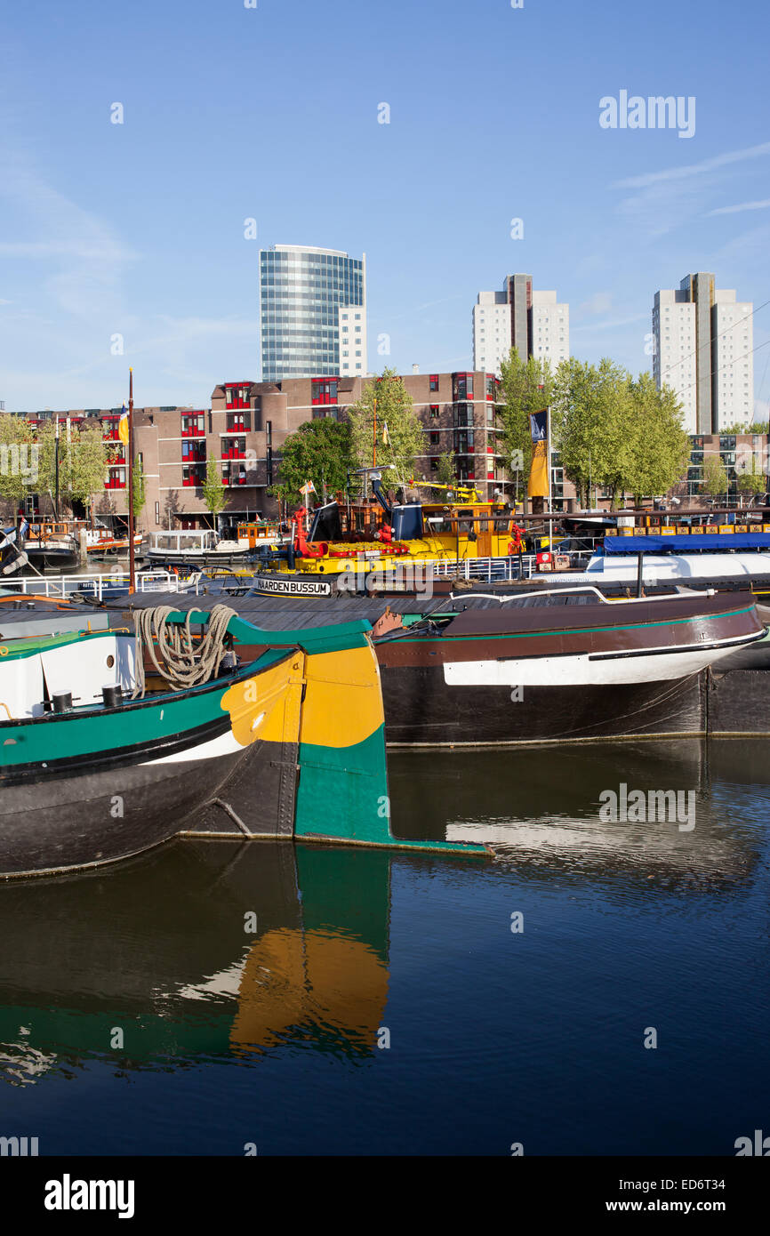 Partie extérieure du Musée Maritime de Rotterdam dans l'Leuvehaven ...