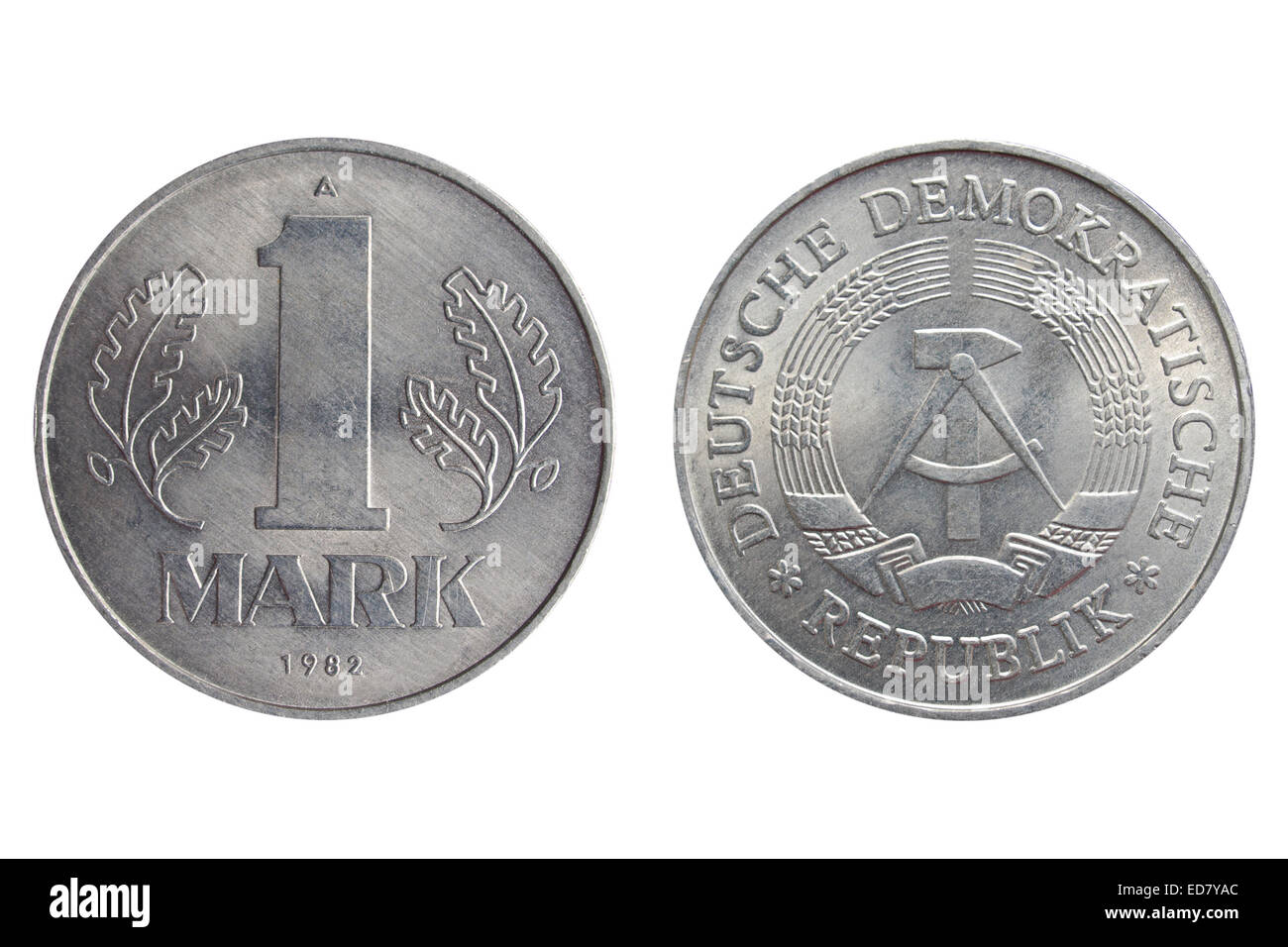 Ddr coins Banque de photographies et d’images à haute résolution - Alamy
