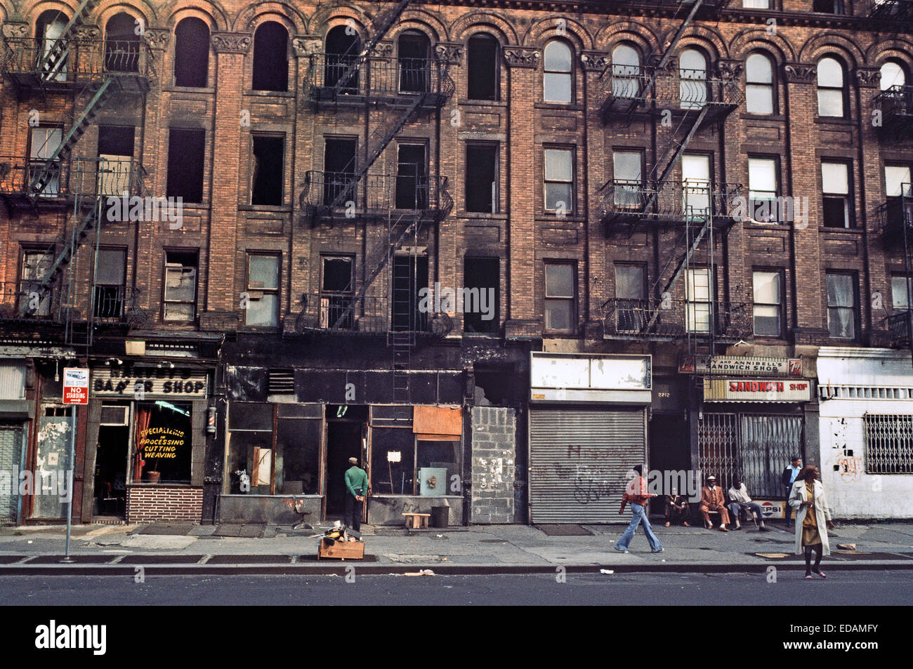 New york harlem 1970s Banque de photographies et d’images à haute ...