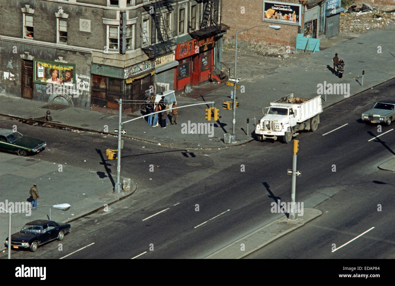 Rues de la ville de new york des années 80 Banque de photographies et d ...