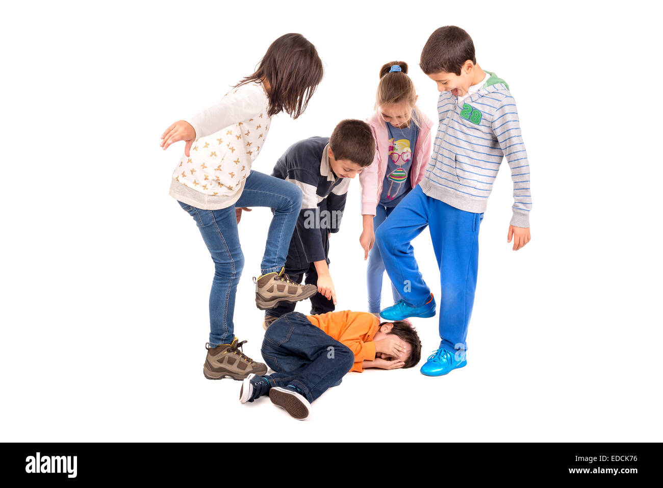 L'intimidation des enfants Banque de photographies et d’images à haute ...