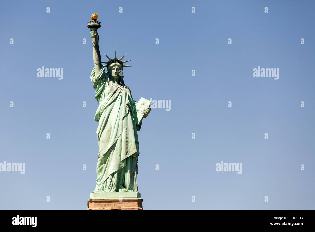 Symbole de l'Amérique, de la statue de la liberté à New York Photo ...
