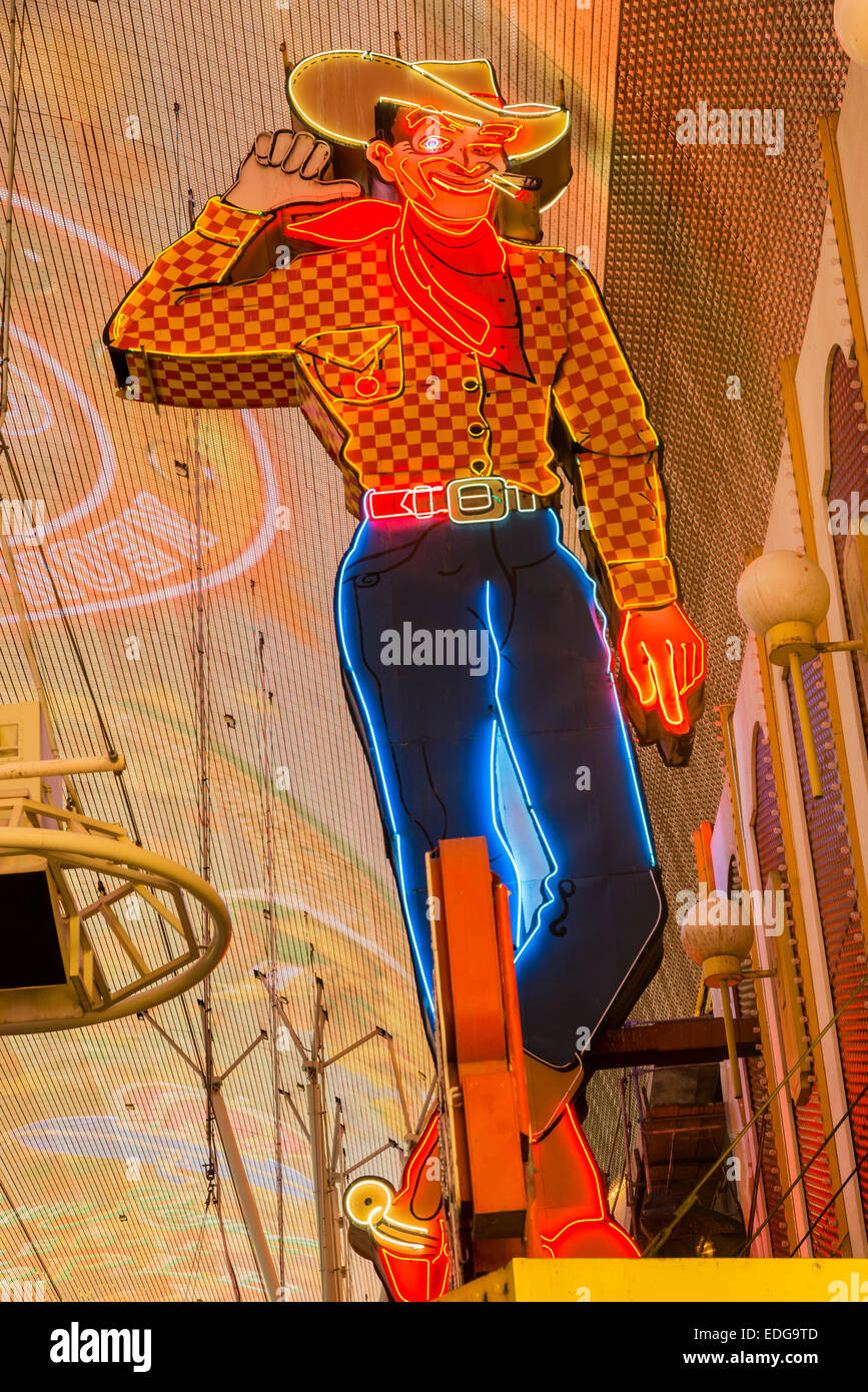 Neon cowboy Banque de photographies et d’images à haute résolution - Alamy