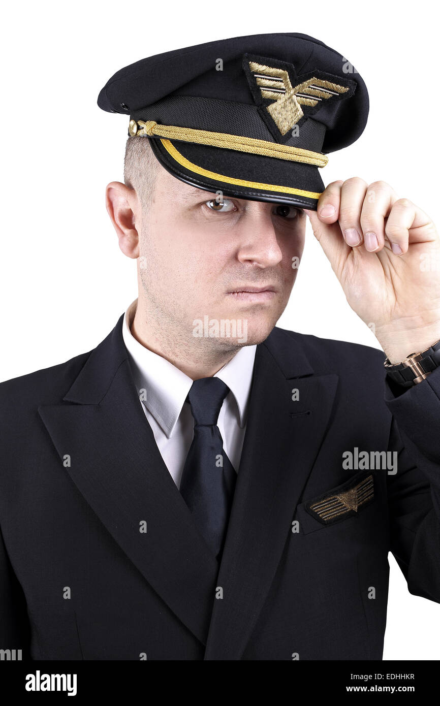 Pilot Uniform Banque d'image et photos - Alamy