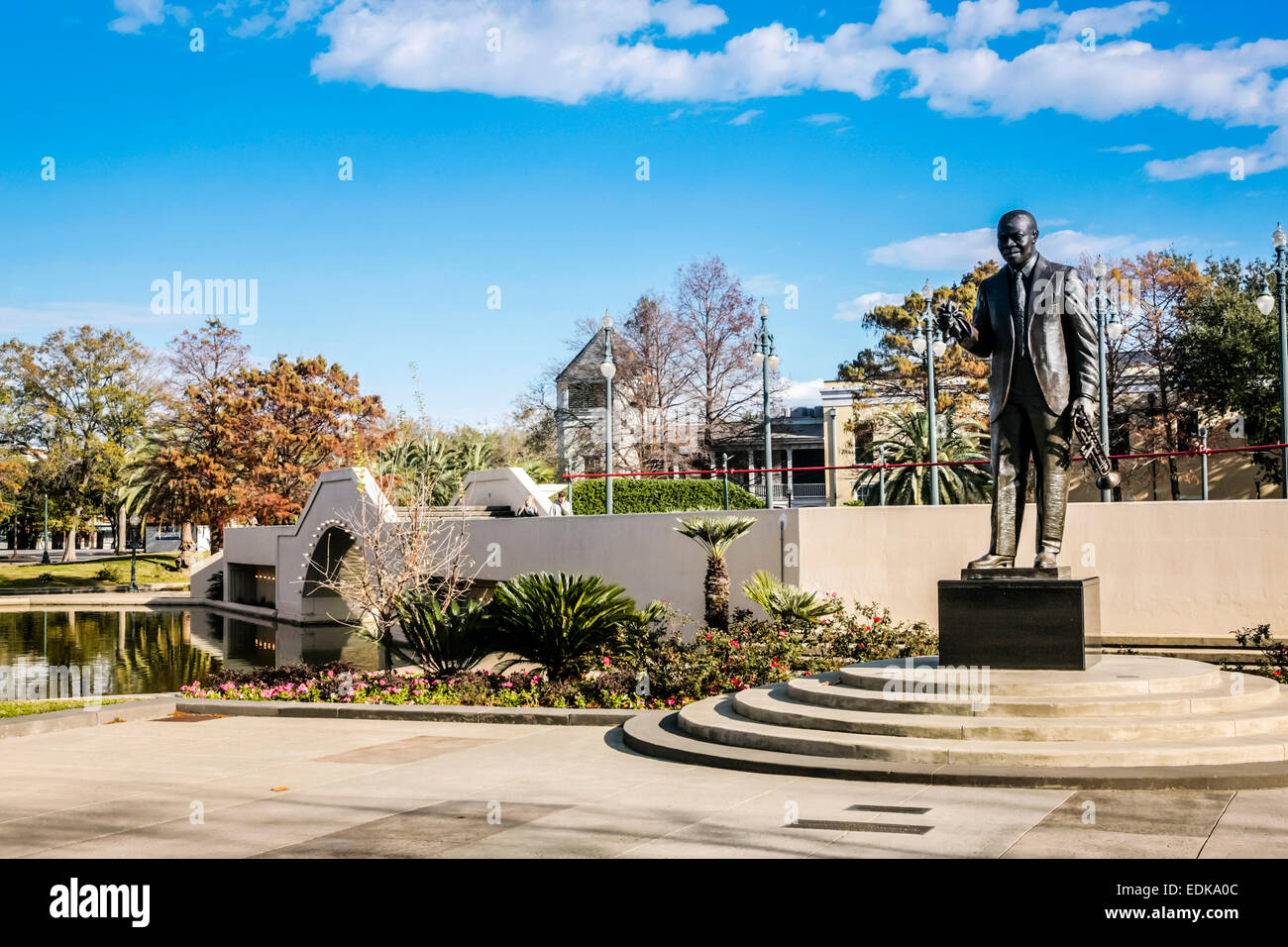 Louis armstrong park la nouvelle orléans Banque de photographies et d ...