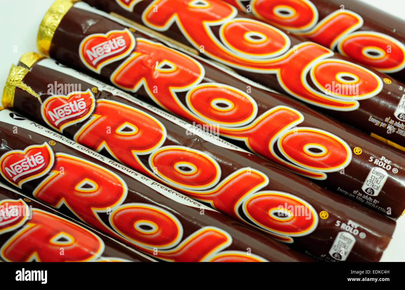 Nestle rolo chocolate bar Banque de photographies et d’images à haute ...