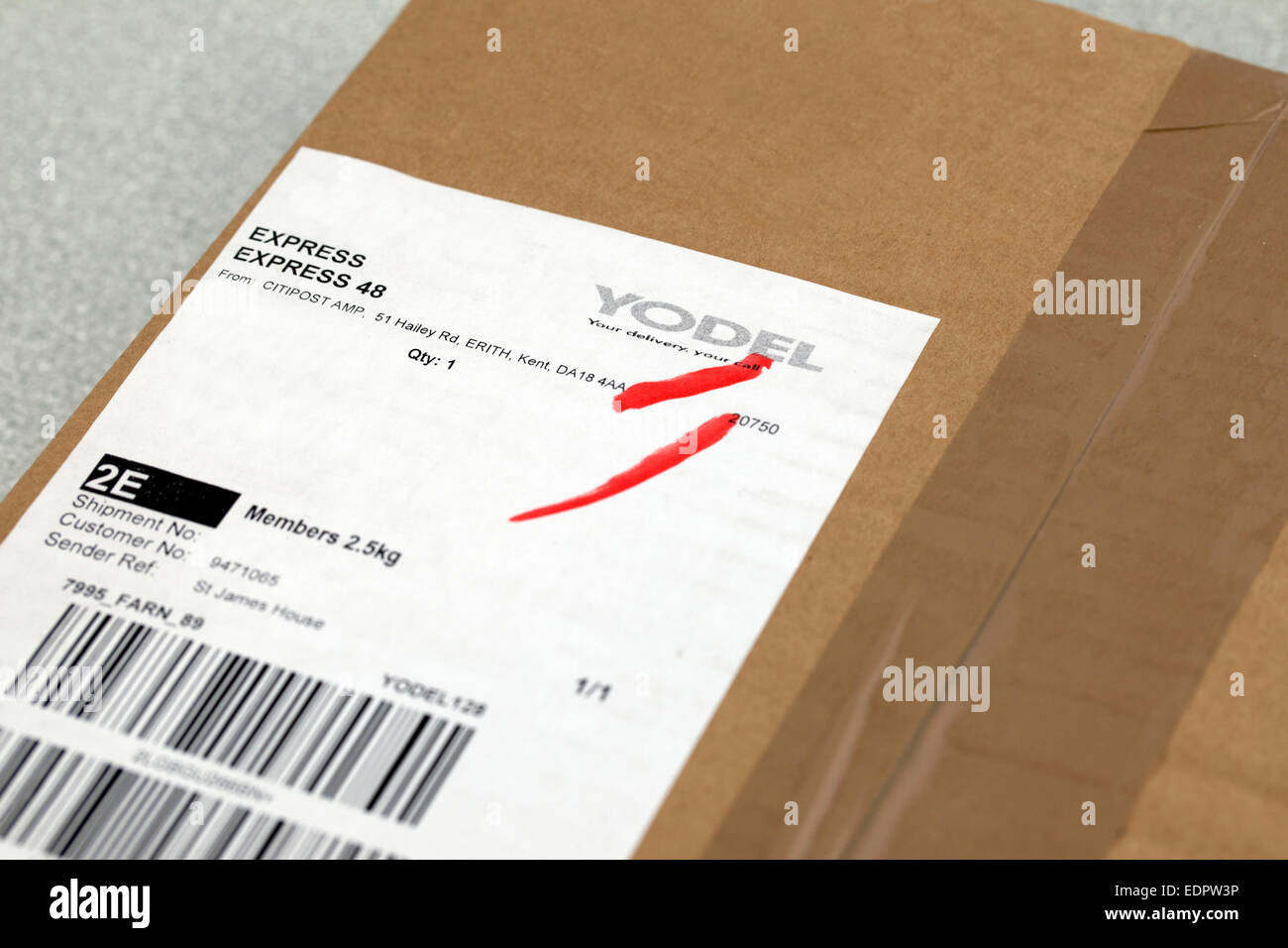 Yodel il Banque de photographies et d’images à haute résolution - Alamy