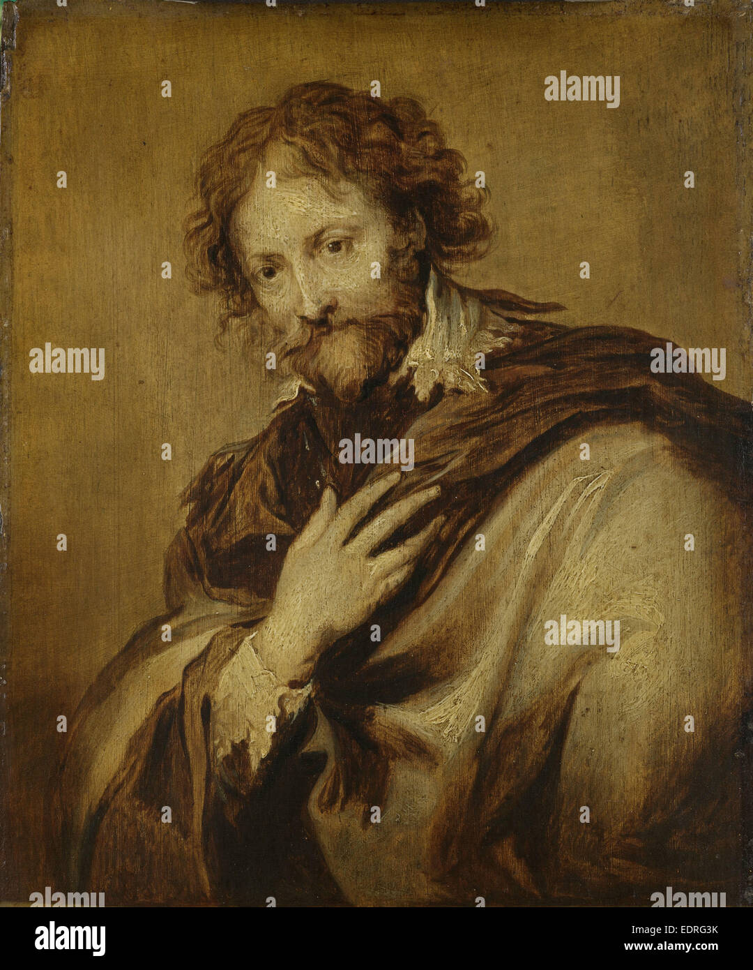 Portrait d'un homme, identifié comme Peter Paul Rubens, peintre et ... Portrait d'un homme, identifié comme Peter Paul Rubens, peintre et ...