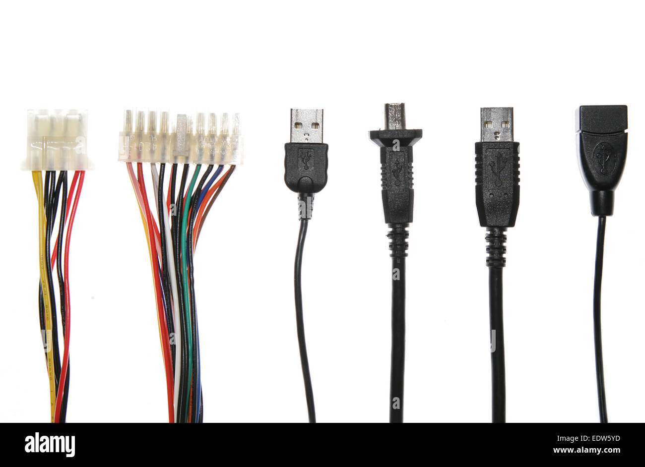 Computer cables Banque de photographies et d’images à haute résolution ...