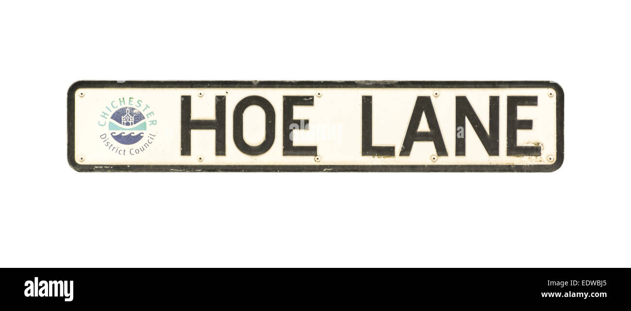 Hoe street Banque d'images détourées - Alamy