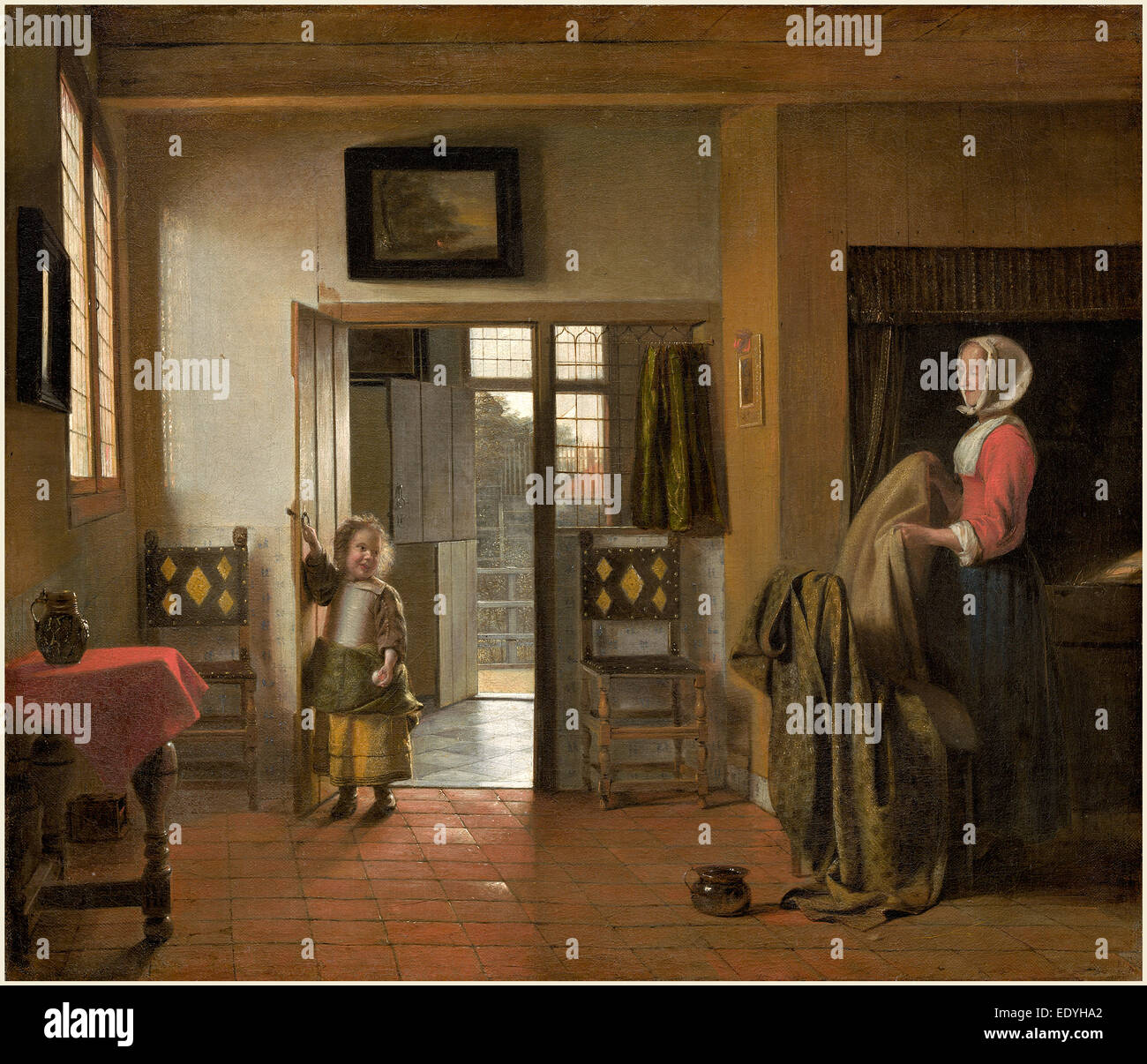 Pieter de hooch dutch Banque de photographies et d’images à haute ...
