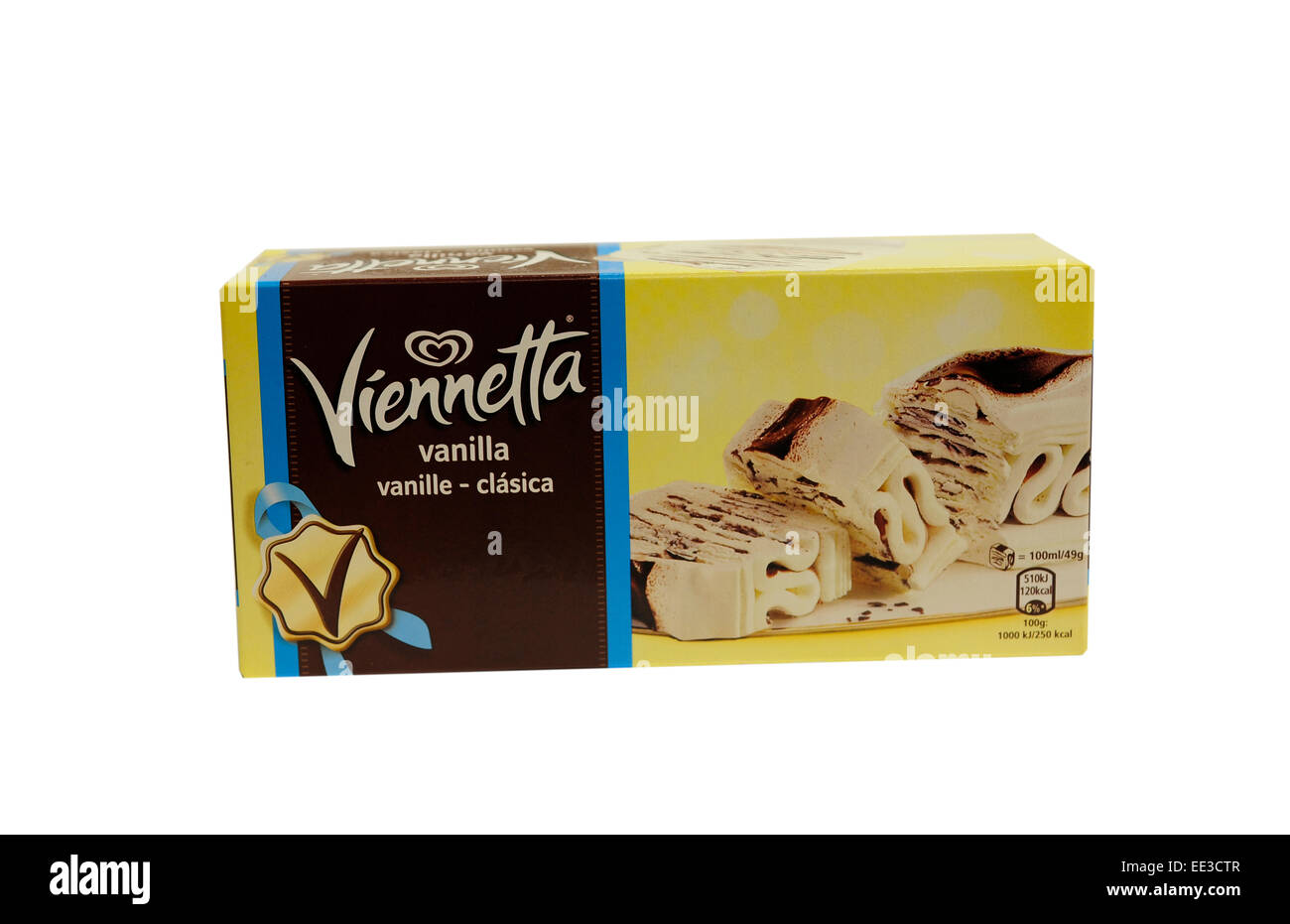 Viennetta vanilla ice cream Banque de photographies et d’images à haute ...
