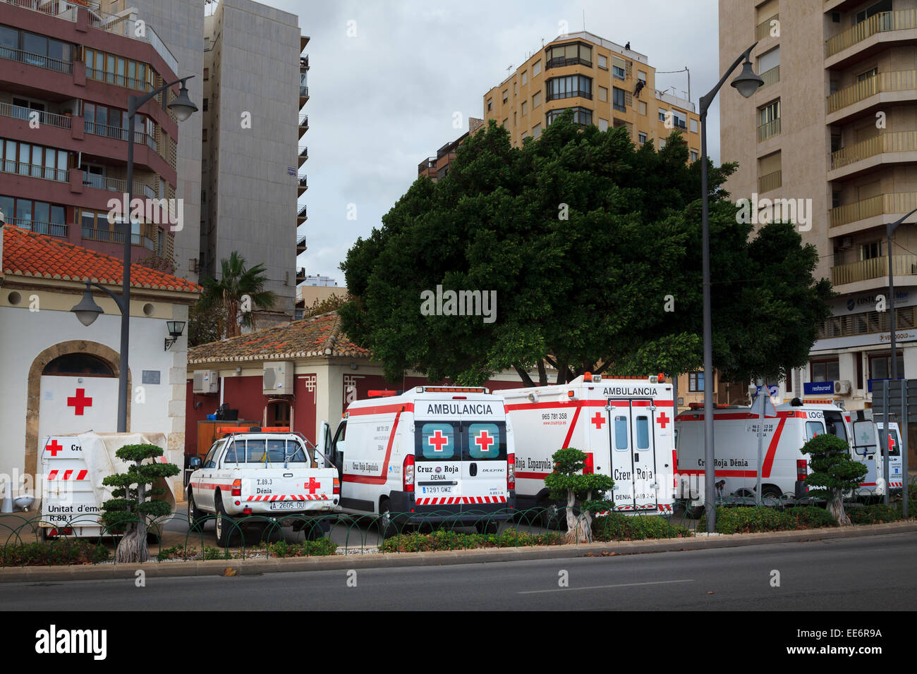 Spanish ambulance ambulancia spain Banque de photographies et d’images ...