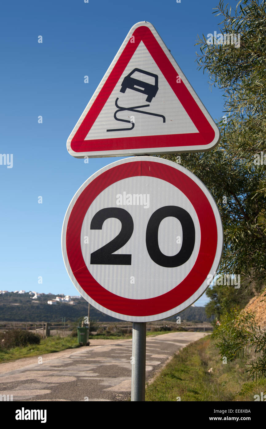 Panneaux de signalisation du portugal Banque de photographies et d ...