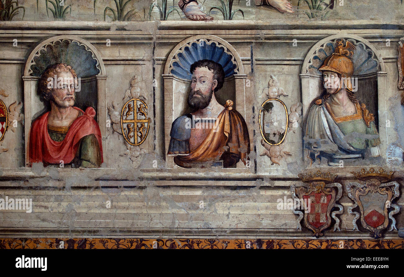 Fresque romaine Musée du Capitole de Rome Italie Italien Photo Stock ...