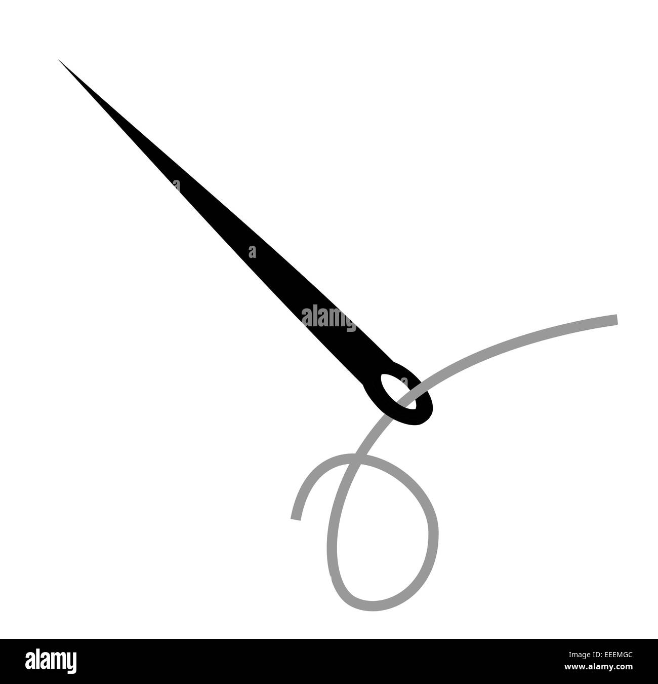 Aiguille aiguille Banque d'images noir et blanc - Alamy