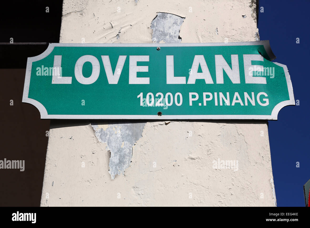 Penang Love Lane Banque d'image et photos - Alamy