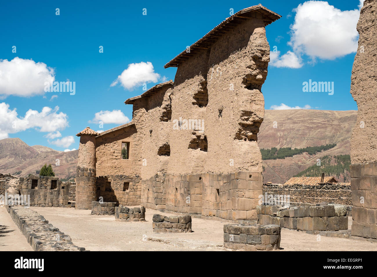 Wiracocha temple Banque de photographies et d’images à haute résolution ...