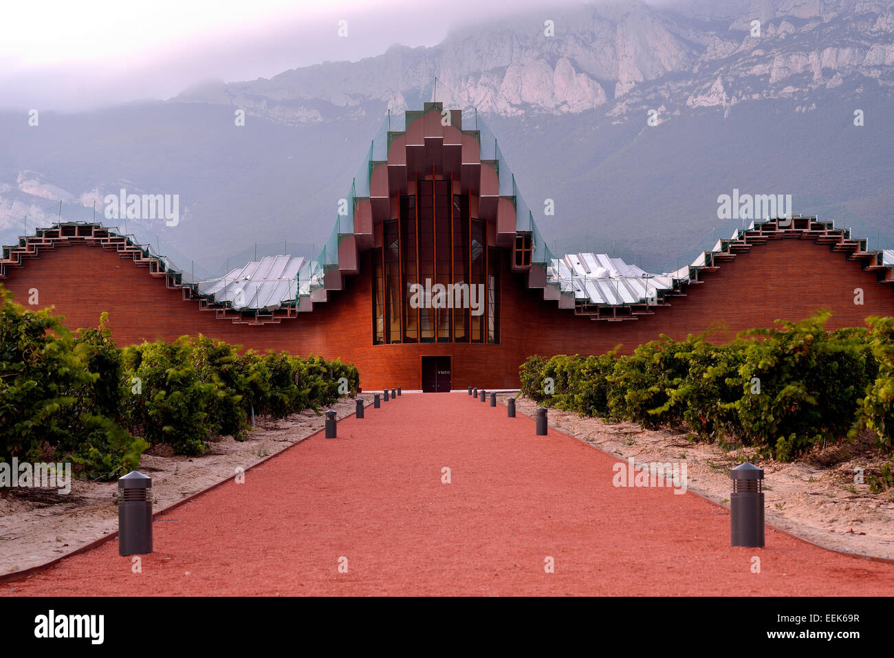 Rioja alavesa santiago calatrava architecture Banque de photographies ...