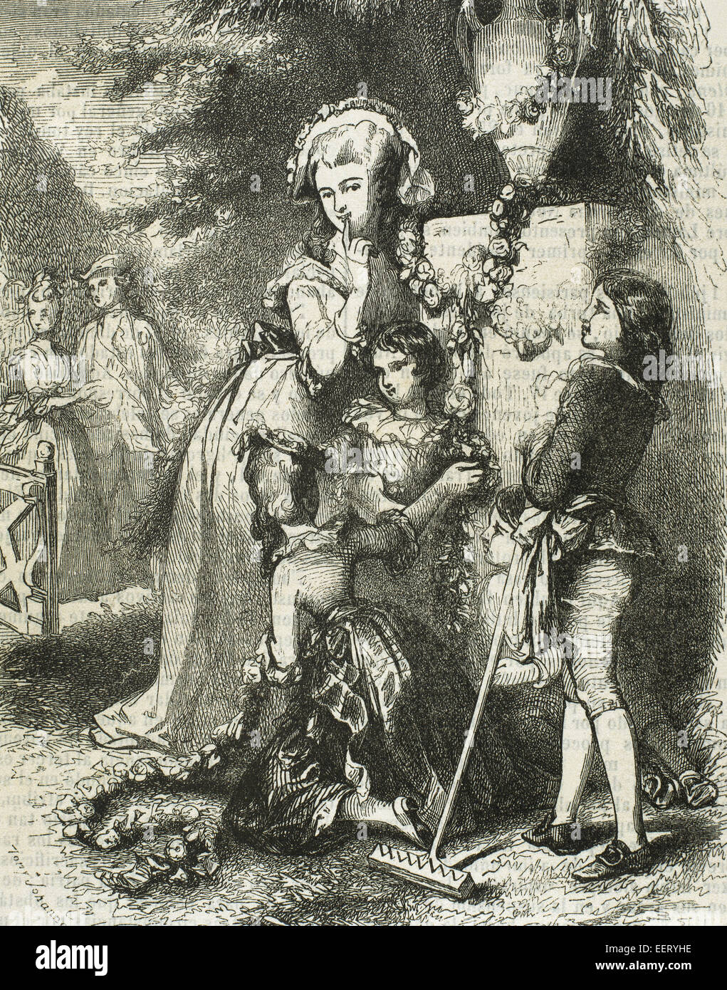 Marie antoinette louis xvi in Banque de photographies et d’images à ...