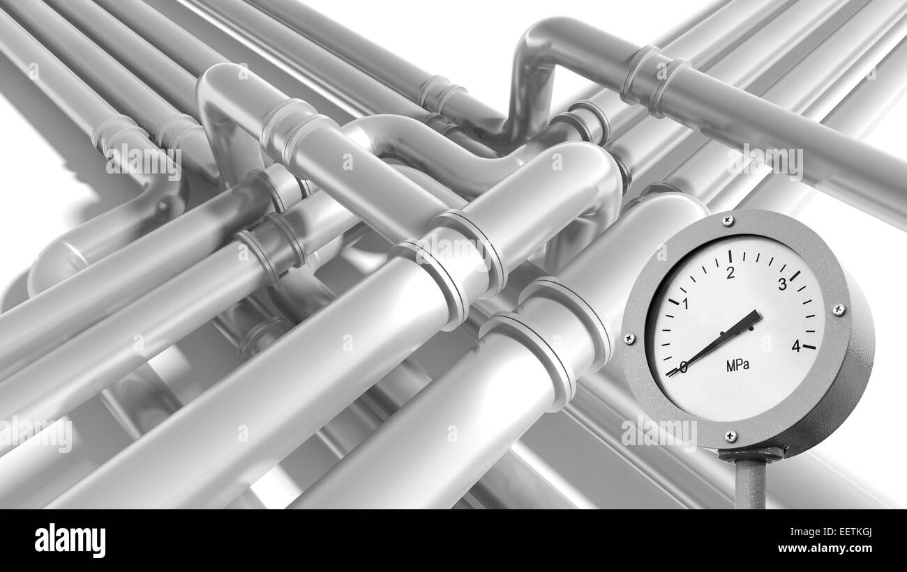 Pipeline de pression Banque de photographies et d’images à haute ...