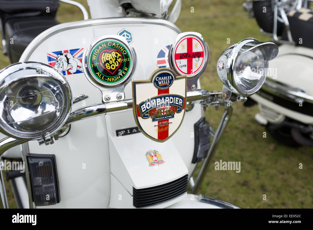 Mods scooter Banque de photographies et d’images à haute résolution - Alamy