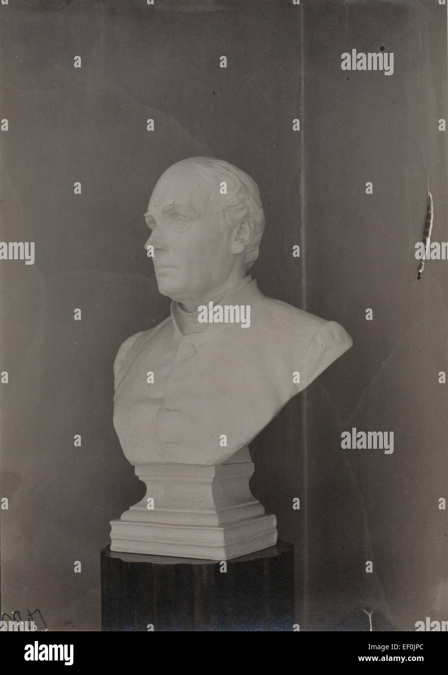 Johan Ludvig Runeberg. Buste de Walter Runeberg, 1888 Photo Stock - Alamy